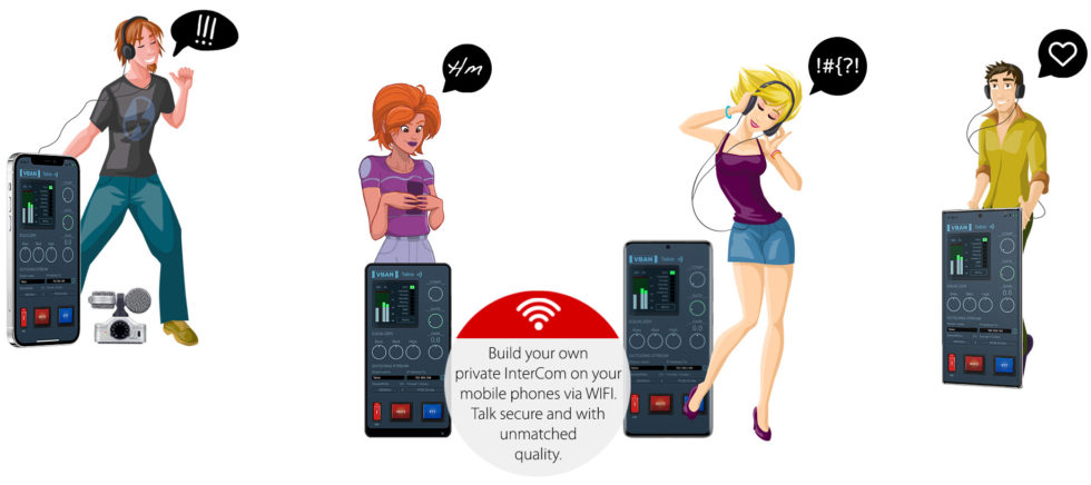 VBAN Talkie Use Cases | VOICEMEETER by VB-AUDIO