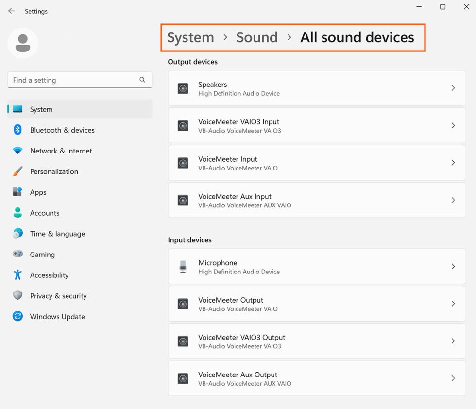 Setup VoiceMeeter with Windows 11: Disable Mic Privacy | VOICEMEETER by VB-AUDIO