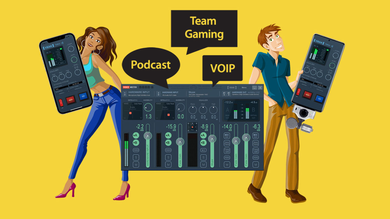 VBAN Talkie Use Cases | VOICEMEETER by VB-AUDIO