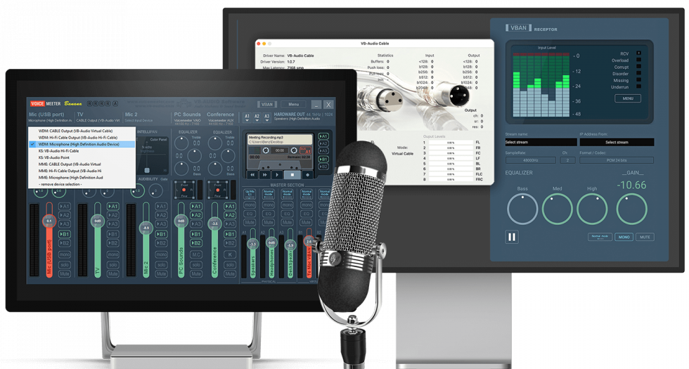 How to share your PC Mic to a Mac | VOICEMEETER by VB-AUDIO