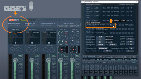 Setup a Mic with your ASIO audio interface | VOICEMEETER by VB-AUDIO